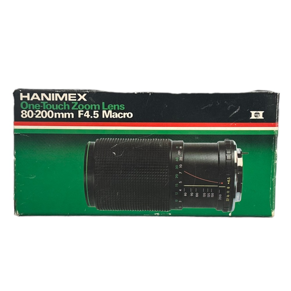 Pre-owned Hanimex One-Touch Zoom Lens 80-200mm F4.5 Macro - Own4Less
